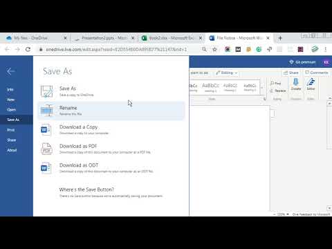 Create a File in OneDrive - YouTube