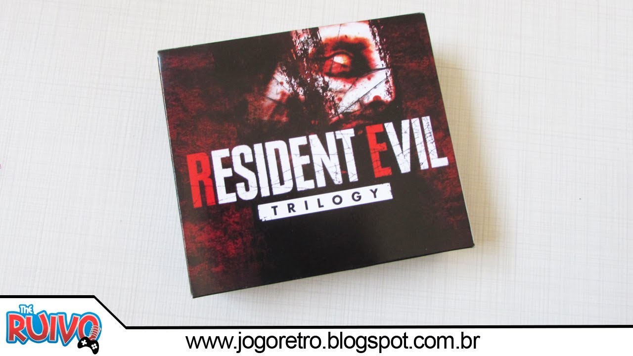 Super BOX Resident Evil Trilogy para PS1 da Retrogamer Réplicas - YouTube