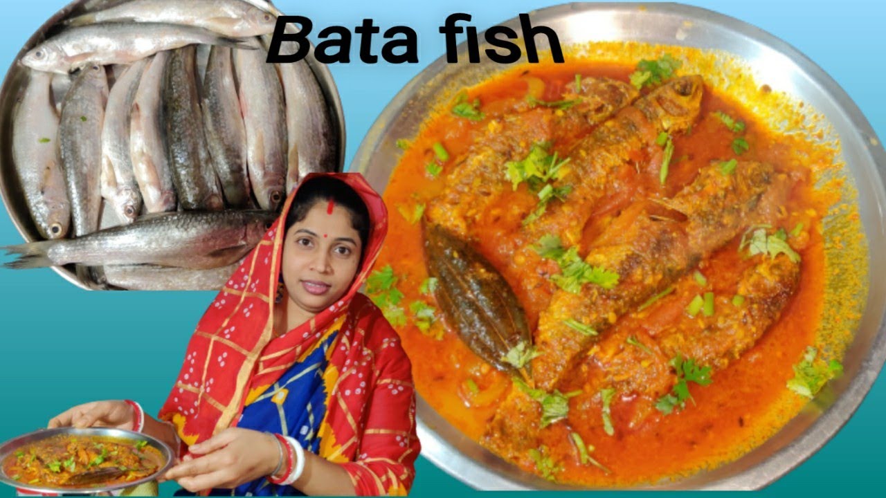 Bengali style Bata Fish Curry//Bata Mach Bananor Recipe// Bata macher ...