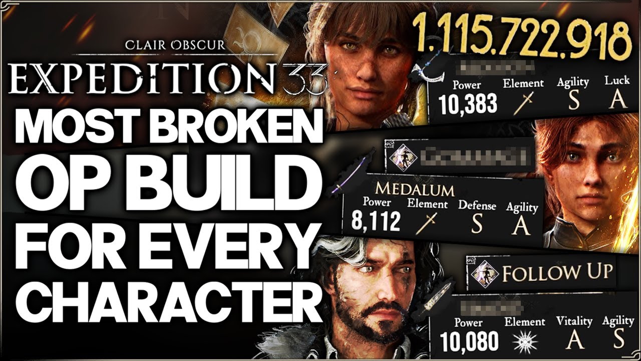 Clair Obscur Expedition 33 - New Best MOST OP HIGHEST DAMAGE Build ...
