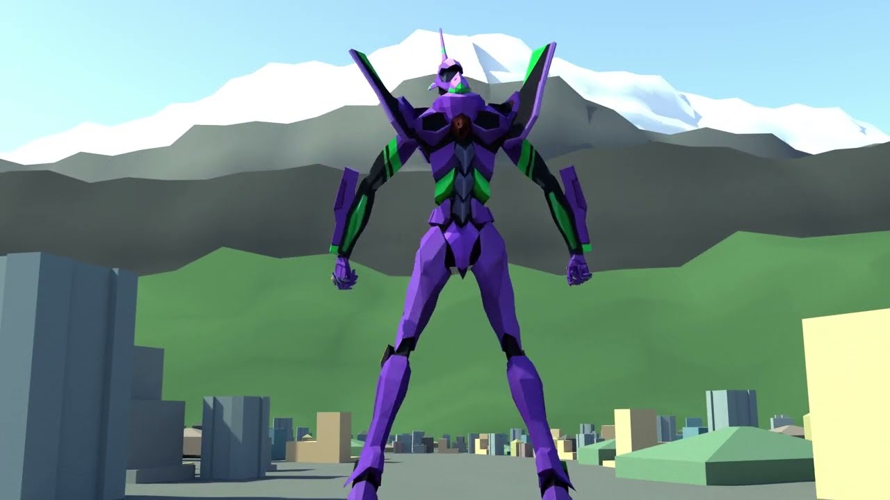 Eva Unit 01 City Dash - YouTube