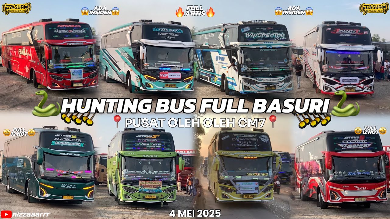 🤩HUNTING BUS ARTIS TELOLET BASURI🔥hunting bus di pusat oleh oleh cari ...