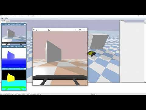 Drive car and capture images in pybullet environment. - YouTube