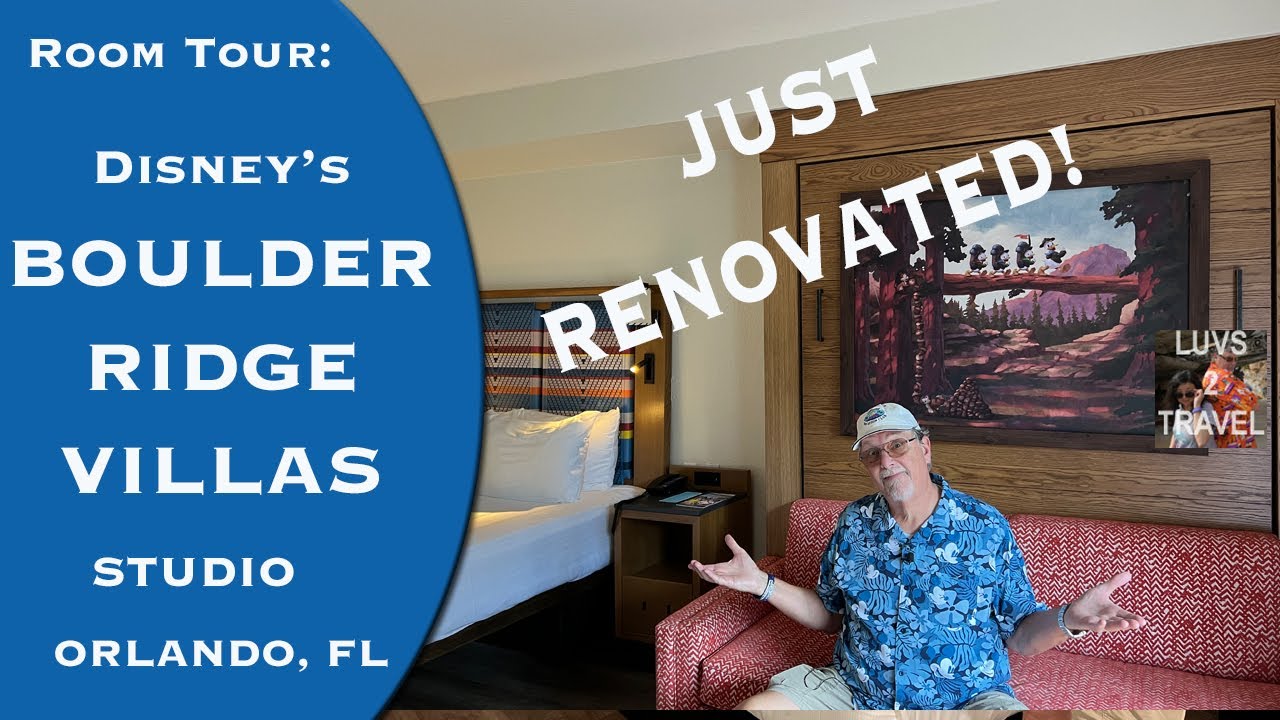 RENOVATED! Boulder Ridge Villas at Disney's Wilderness Lodge STUDIO ...
