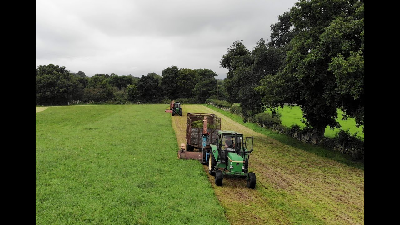 Old School Silage Borris Co. Carlow - 2020 - YouTube