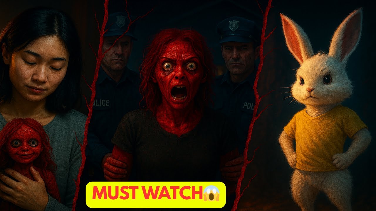 Red Zombie Granny Escaped From Prison👿😱The Rabbit Helped Her #granny # ...