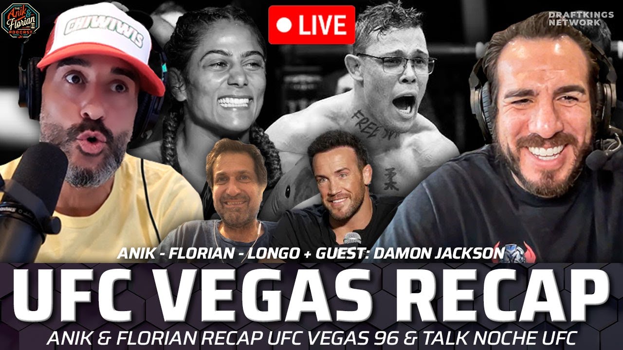 🔴 UFC Vegas 96 Recap, Guest Damon Jackson + Noche UFC with Ray Longo ...