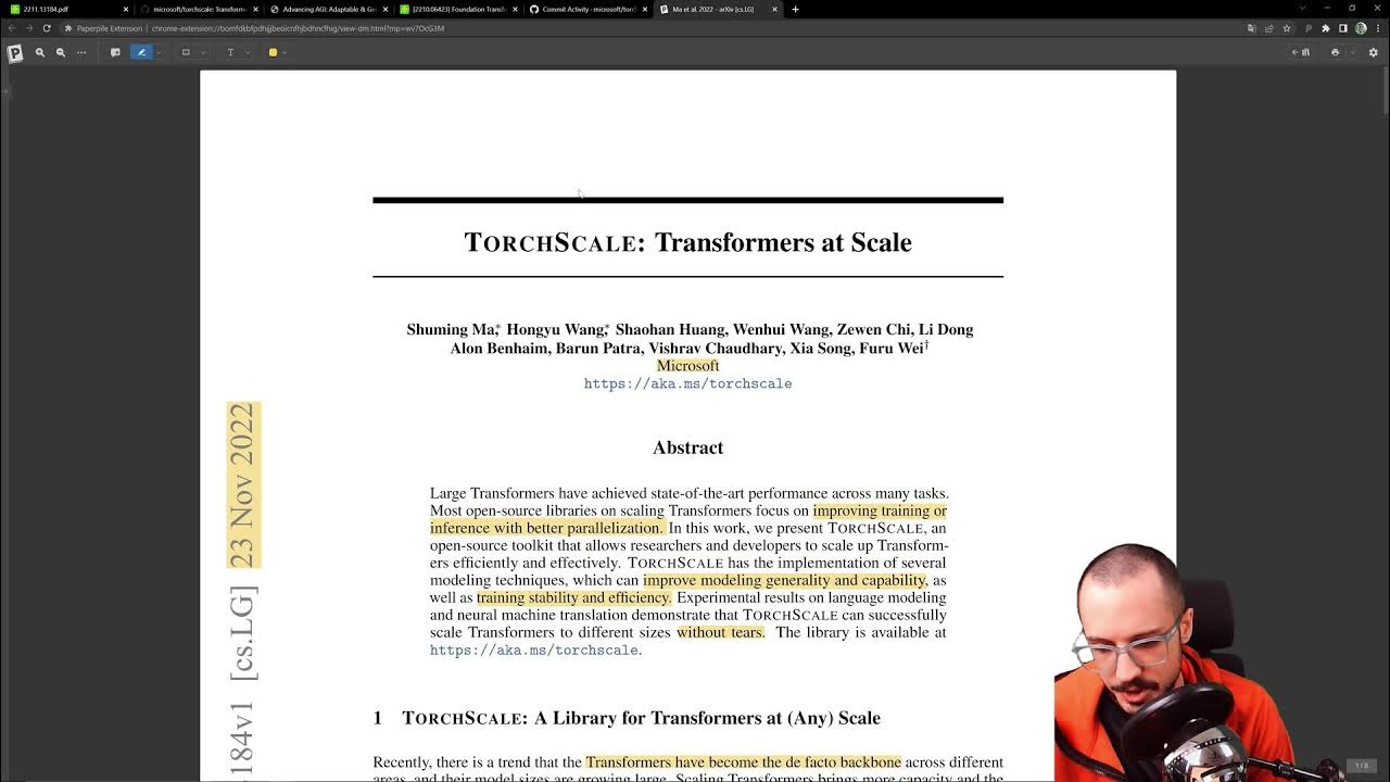 TorchScale: Transformers, but Bigger - YouTube