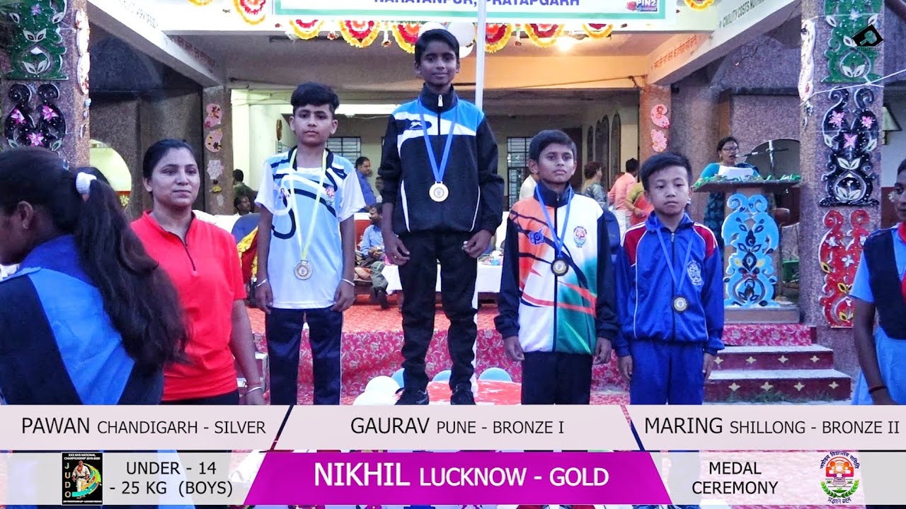 - 25 KG BOYS (U-14) II GOLD - LUCKNOW II NVS NATIONAL JUDO ...