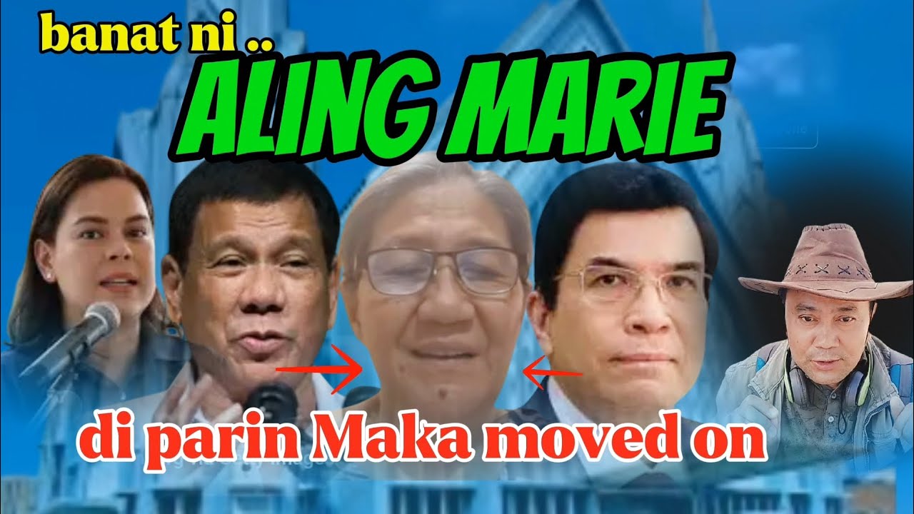 aling marie galit na galit Kay prrd.inc.Mali ang ginawa Nyo.. impeach ...