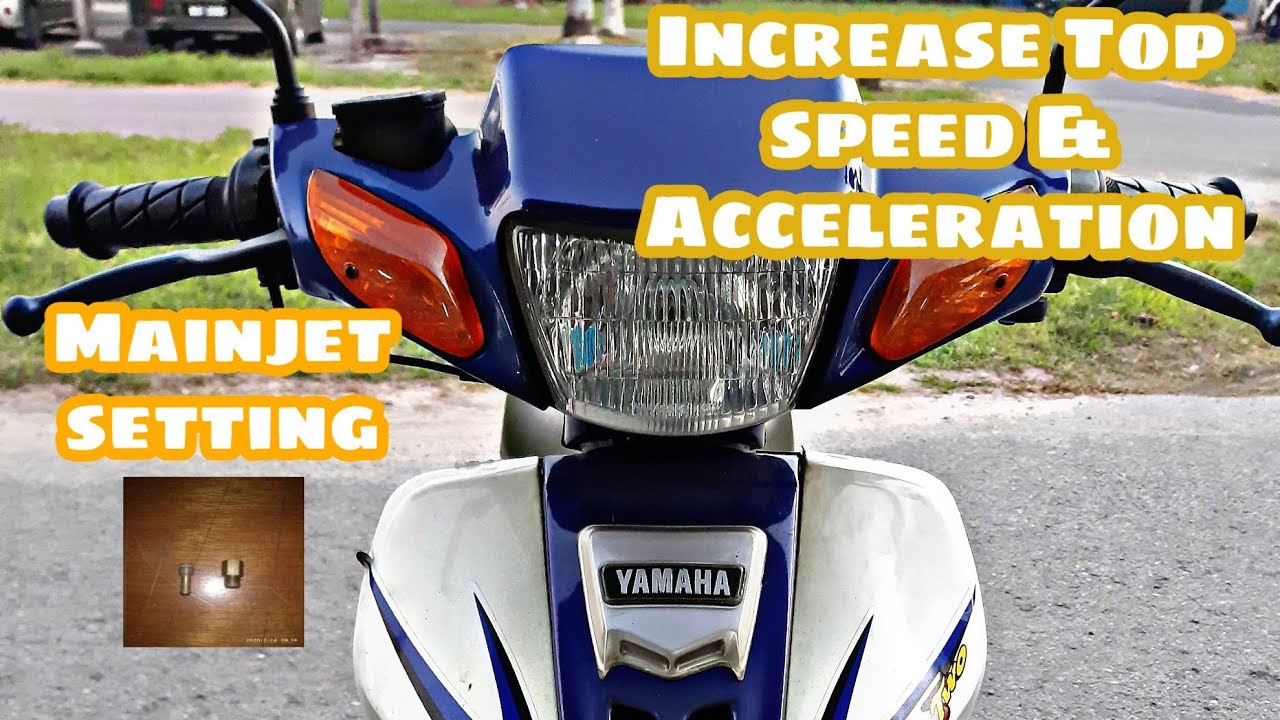 mainjet setting yamaha ss2 110, tambah kelajuan dan pecutan. - YouTube