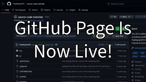 Valve Source Code Tutorials [Source SDK 2013 Singleplayer] - YouTube