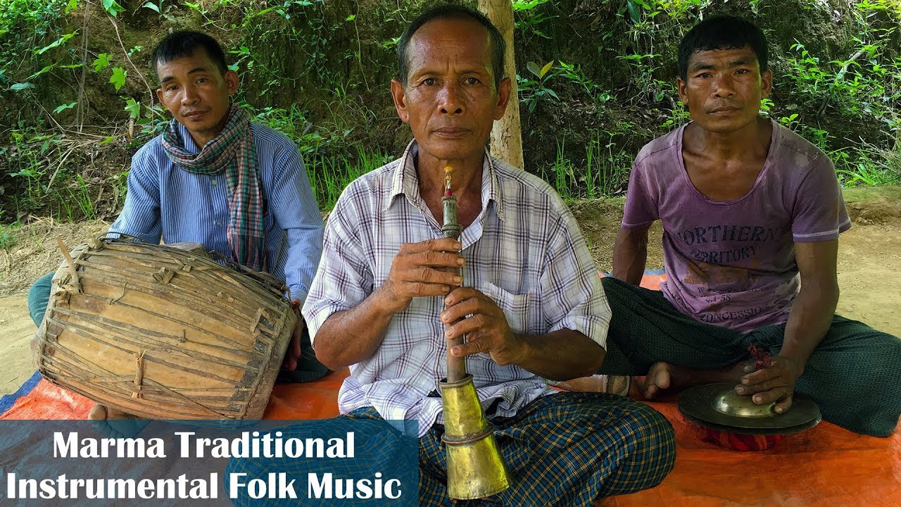 Marma Traditional Instrumental Folk Music - Chhoing | Regraw - YouTube