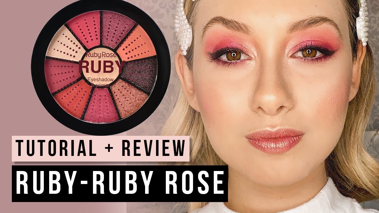 Tutorial Paleta RUBY - RUBY ROSE | TUTORIAL - YouTube