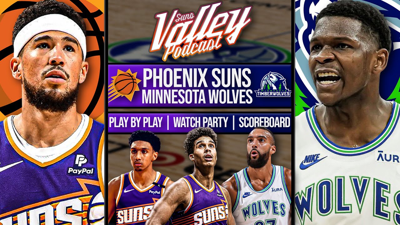 Phoenix Suns vs Minnesota Timberwolves | LIVE Reaction | Scoreboard ...