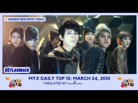 FLASHBACK | MYX Daily Top 10: March 24, 2010 - YouTube Music