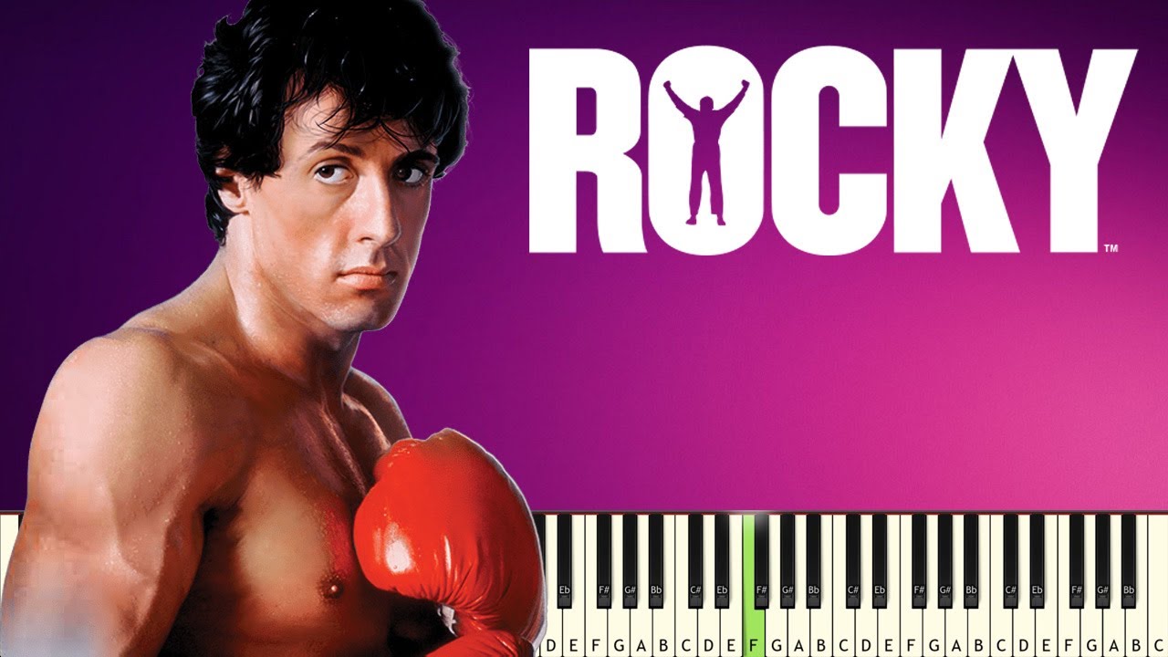 Rocky Theme - Gonna Fly Now - PIANO TUTORIAL - YouTube