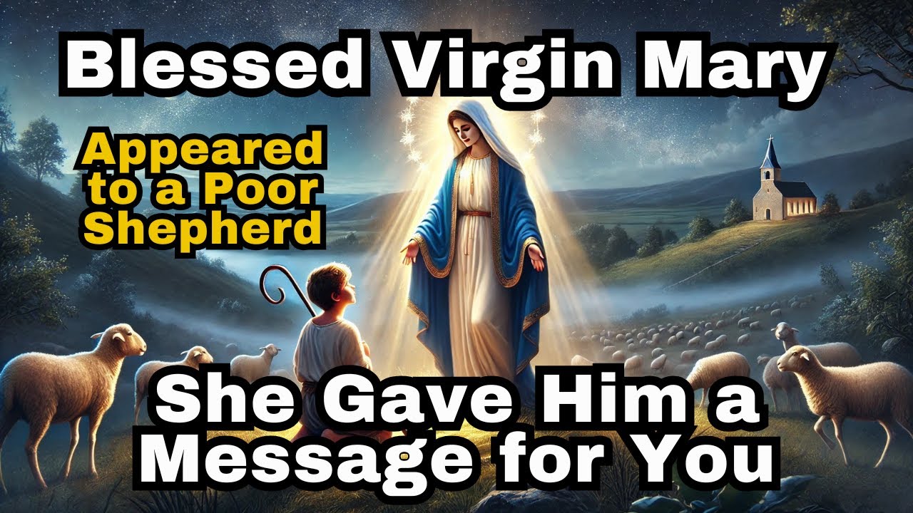 Blessed Virgin Mary Appeared to a Poor Shepherd—She Gave Him a Message ...