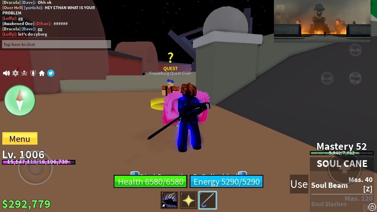 Unlocking and trying to master the SOUL CANE from BLOX FRUITS. - YouTube