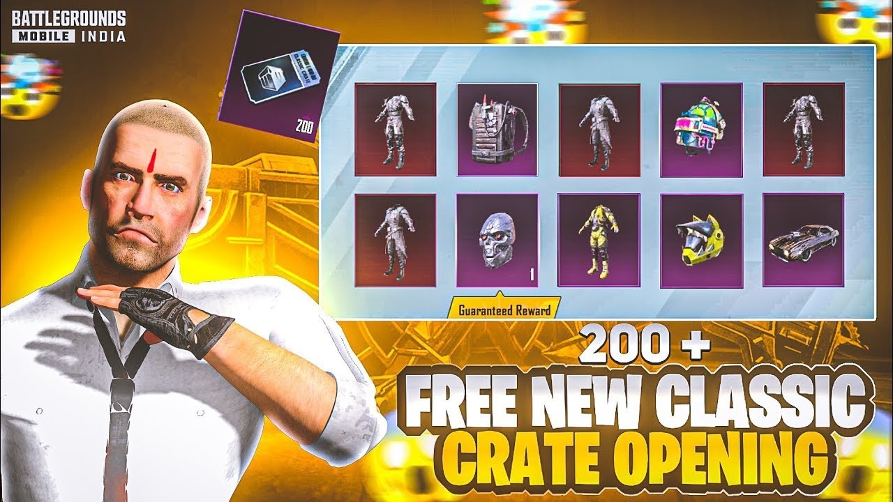New Classic Create Opening BGMI | free M24 in classic create bgmi ...