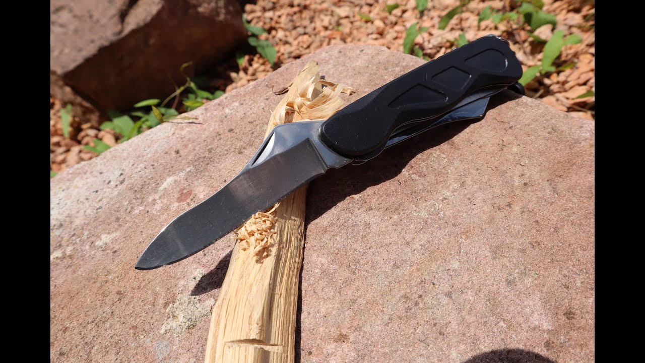 Norma Taschenmesser mit 4 Funktionen für Bushcraft und Outdoor - YouTube