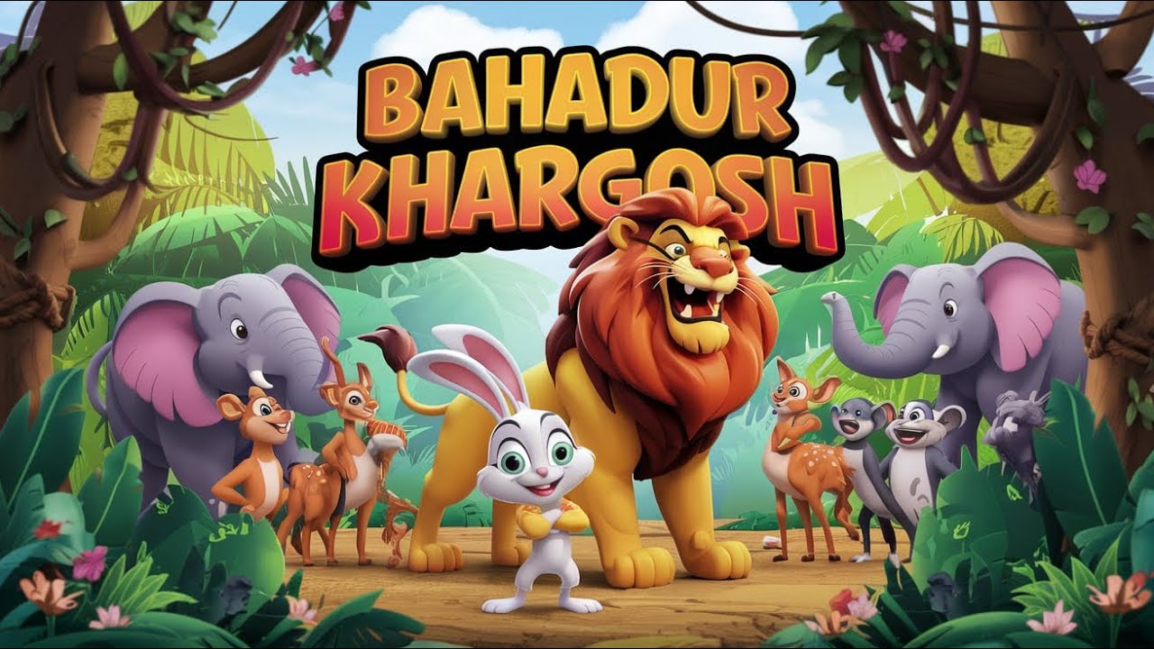 ek Moti Hathi Khelne Gayi ek Mota Hathi Ke Saath Hindi cartoon - YouTube