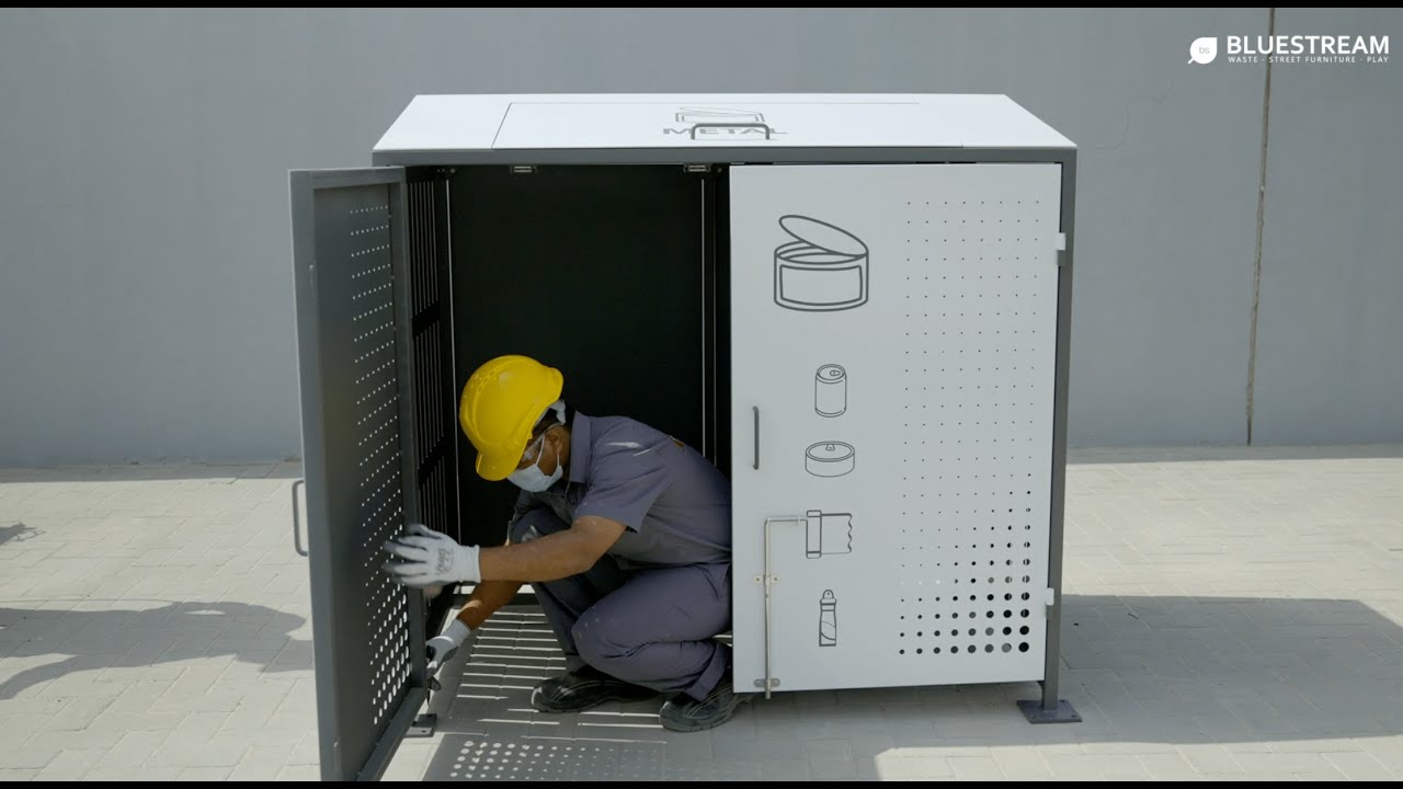 Bin Installation Tutorial 660L & 240L Shelter and top loading bins ...