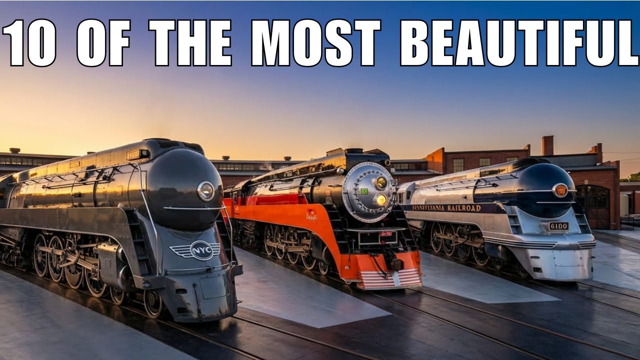 10 Vintage Steam Engines That Look Absolutely Insane - YouTube