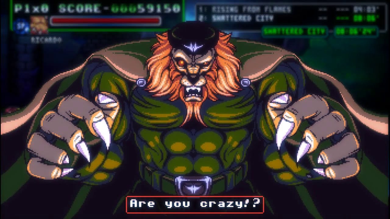 Fight N' Rage - Ricardo - H. Ending [Hard] - YouTube