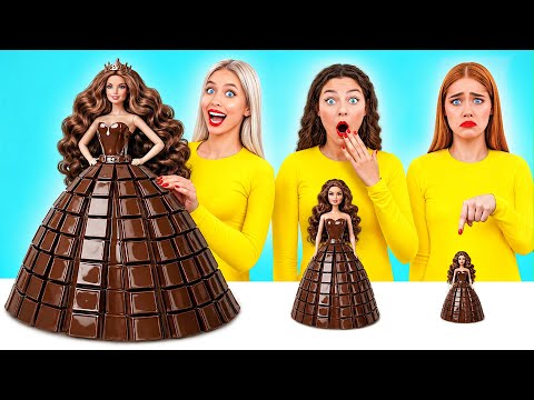 Big, Medium and Small Plate Challenge | Funny Challenges by Super Hyper DO