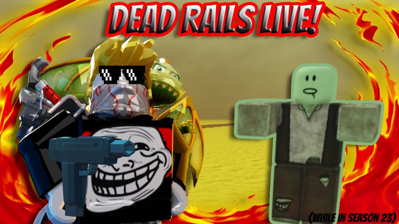 Surviving Dead Rails – Roblox Dead Rails Live! - YouTube