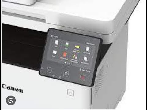 SETTING CANON IR 1643 PC PAPER FOLIO - YouTube