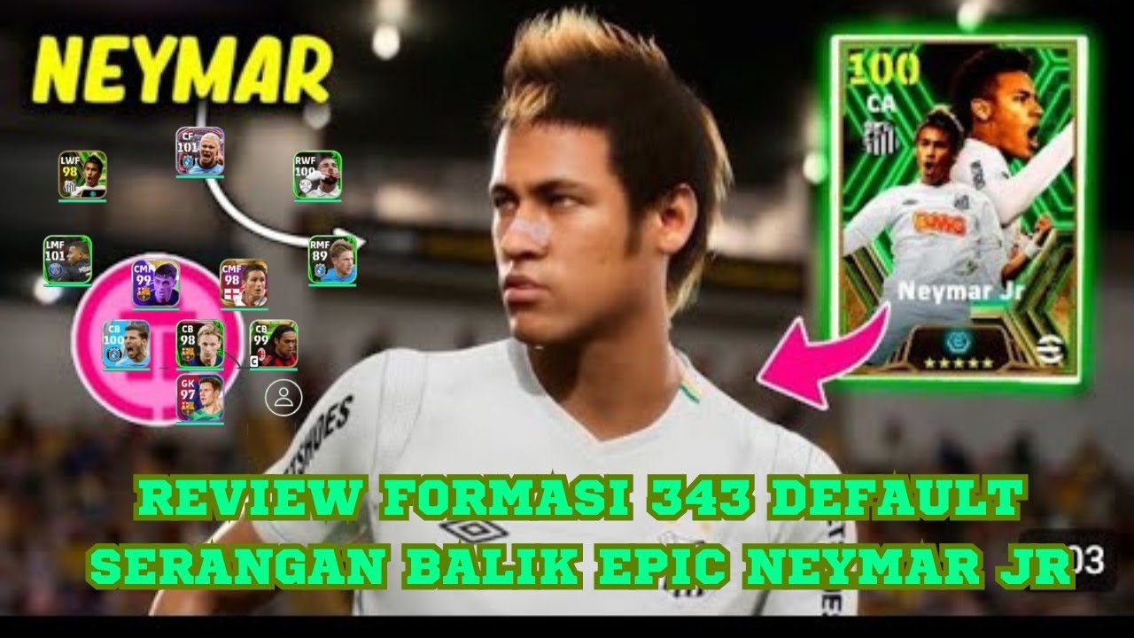 REVIEW FORMASI 343 DEFAULT SERANGAN BALIK SEASON 3 EFOOTBALL 2024 ...