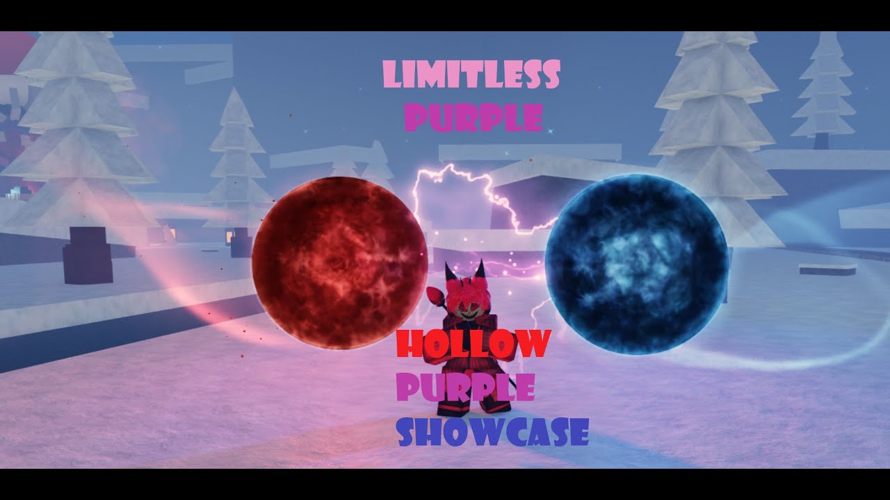 Limitless Purple (Hollow Purple Showcase) - YouTube