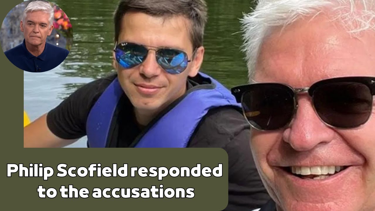 Philip Scofield's response to the accusations is shocking - YouTube