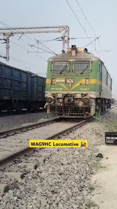 Indian Railway WAG9 HC Loco Motive 🚂 #shorts #ytshorts #train - YouTube