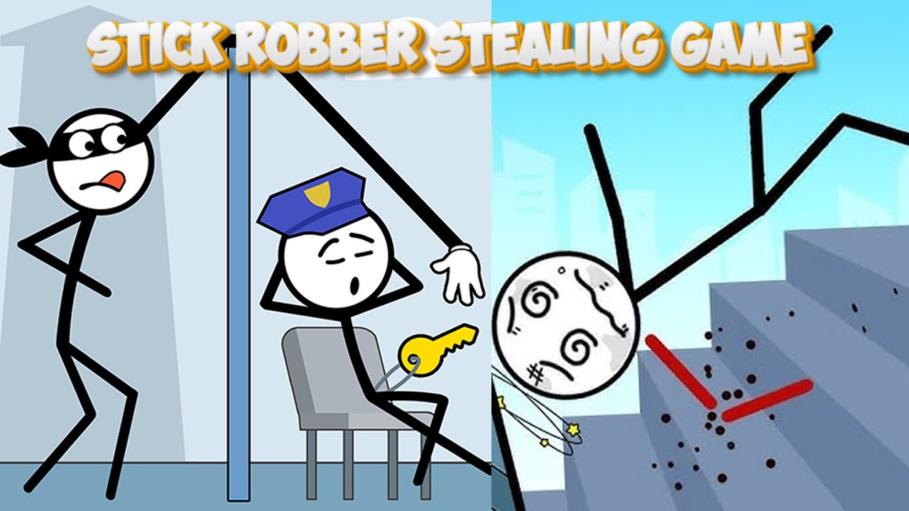 Stick Robber Stealing Game | Mind Relaxing Gaming | Tamil Techno Park ...