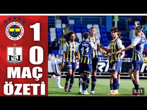 Fenerbahçe 1-0 Neftçi Bakü Maç Özeti - Dzeko Gol Perdesini Açtı! #fenerbahçe #keşfet #dzeko