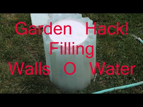What Is A Wall Of Water For Gardening
