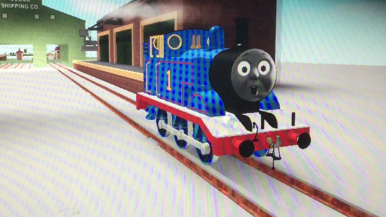 Thomas had splashed into the water and his firebox went out! - YouTube