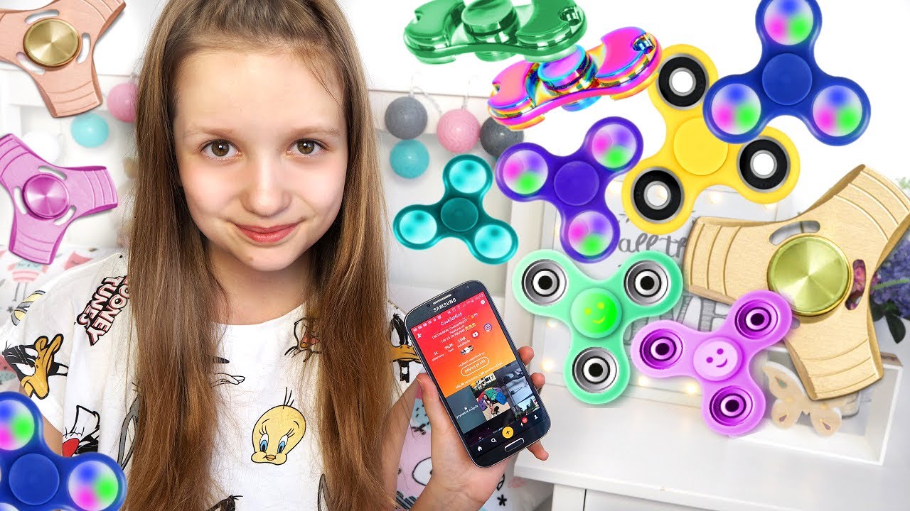 FIDGET SPINNERY Z CAŁEJ POLSKI Musical.ly cz.1 CookieMint - YouTube
