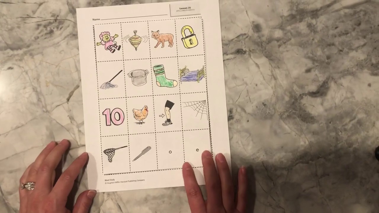 Lesson 25 Word Sort - YouTube