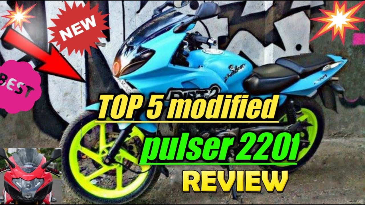 Top 5 modified pulser 220f || modified 220f || best modified 220f - YouTube