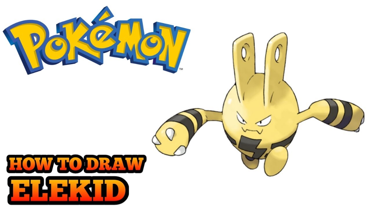 How To Draw Pokemon | Elekid - YouTube