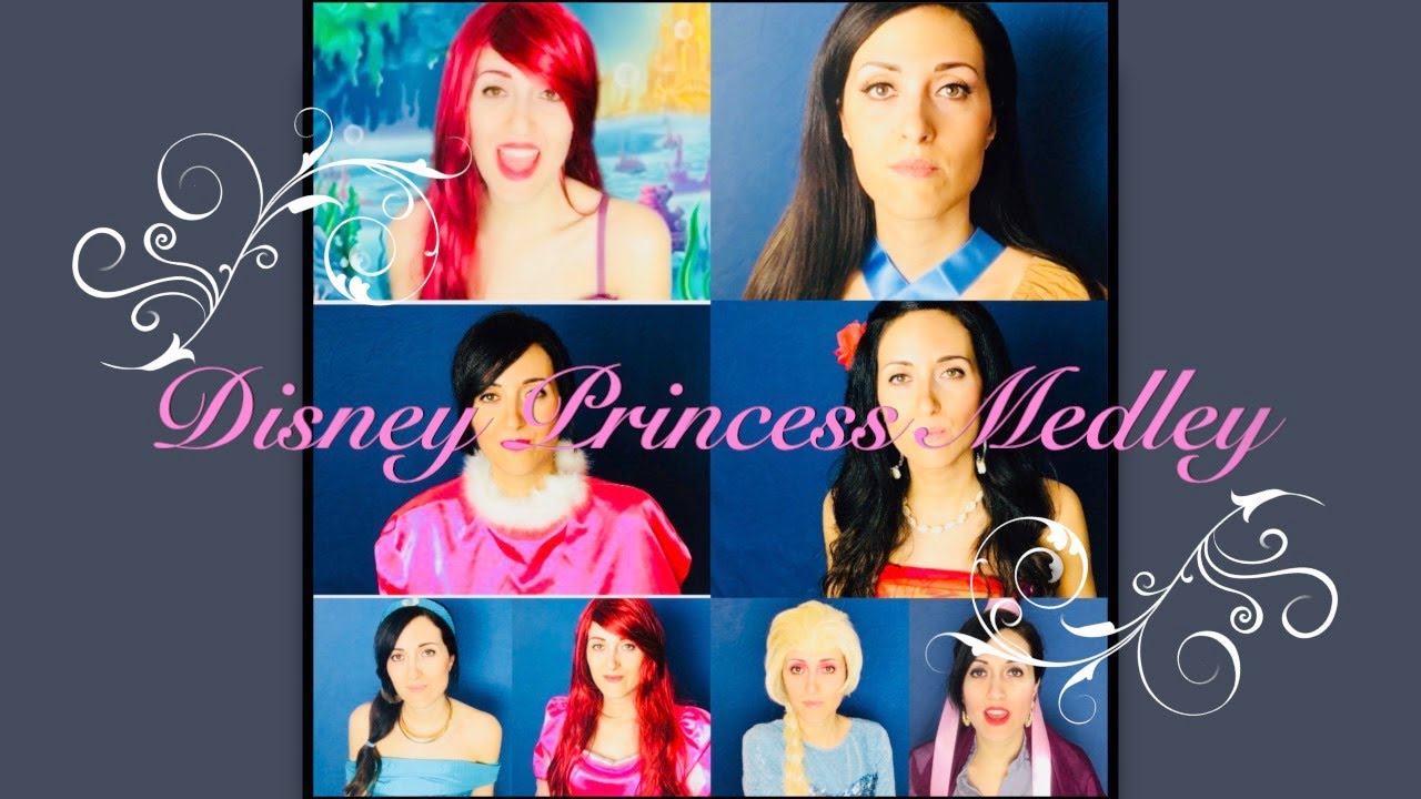 Disney Princess Medley Principesse Ita&Eng - YouTube