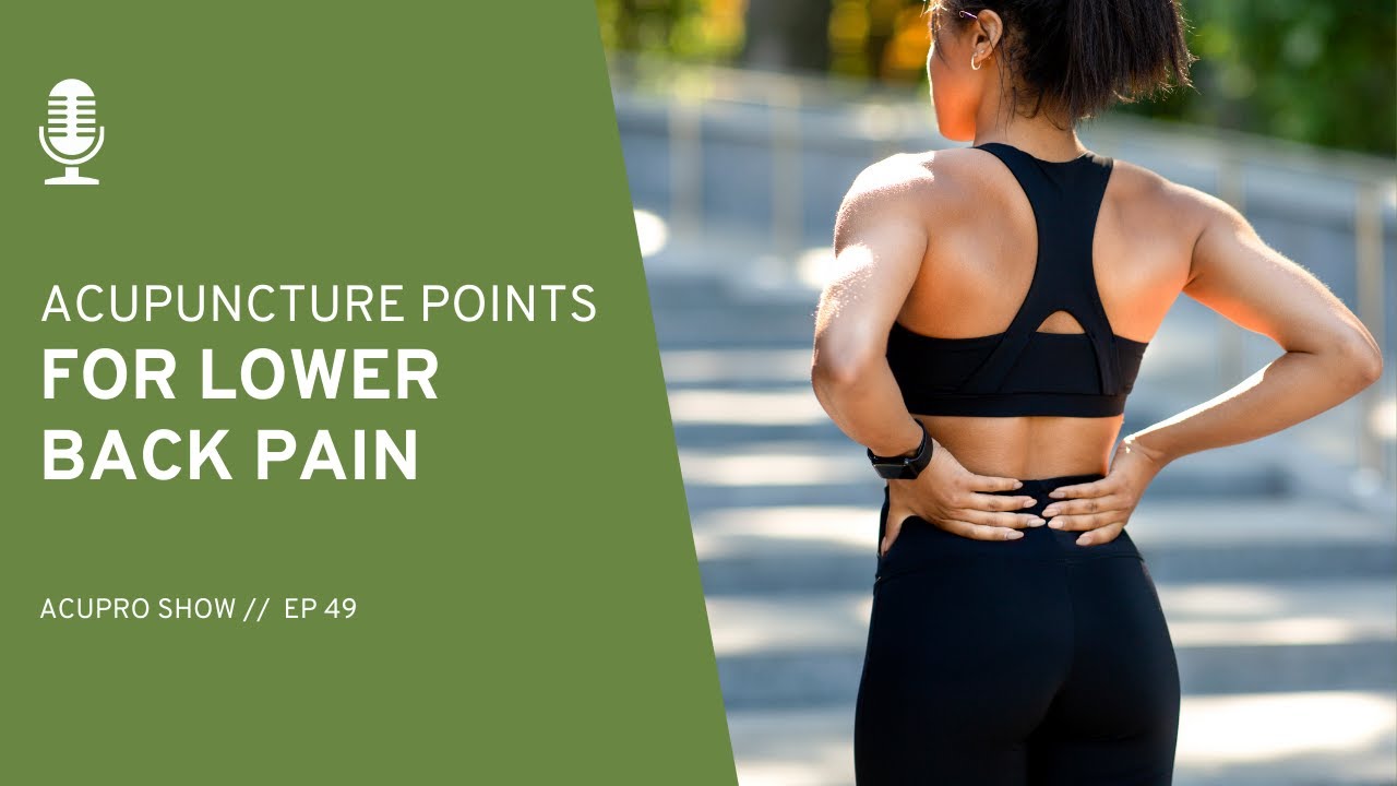 Acupuncture Points for Lower Back Pain - YouTube