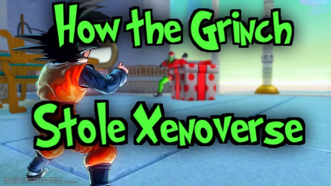How The Grinch Stole Christmas in Dragon Ball Xenoverse 2 - YouTube
