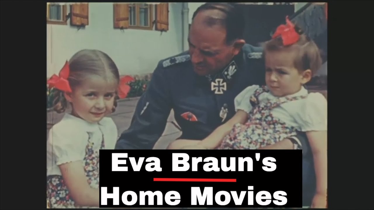 EVA BRAUN'S HOME MOVIES 1944 GRETL BRAUN & HERMANN FEGELEIN WEDDING ...