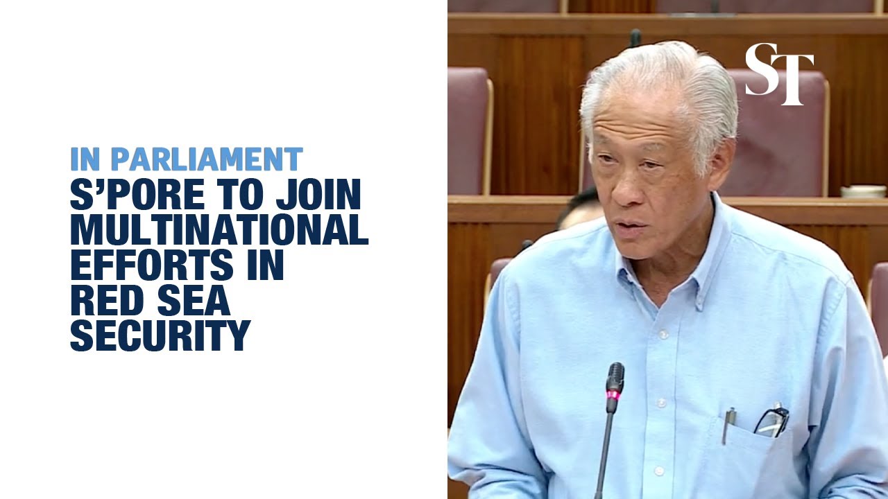Singapore to join multinational operation to ensure Red Sea maritime ...