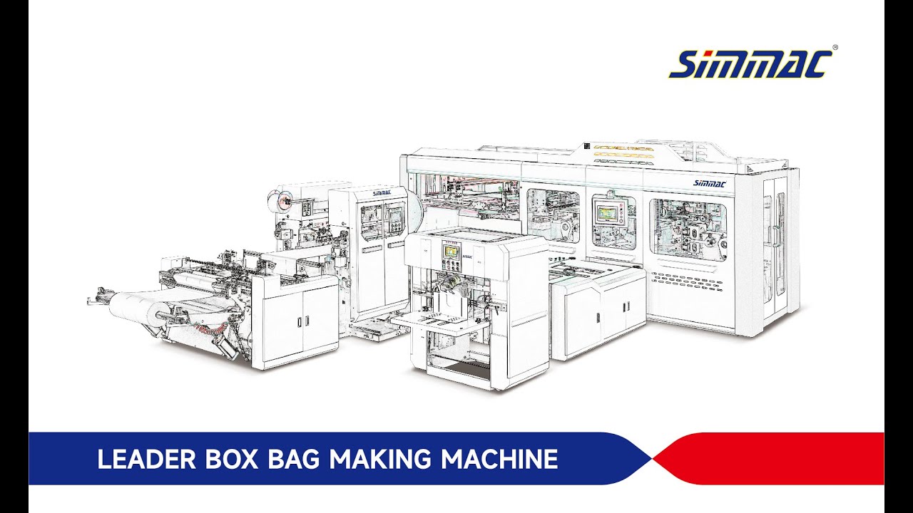 Fully Automatic Non Woven/Leader Bag Making Machine - YouTube